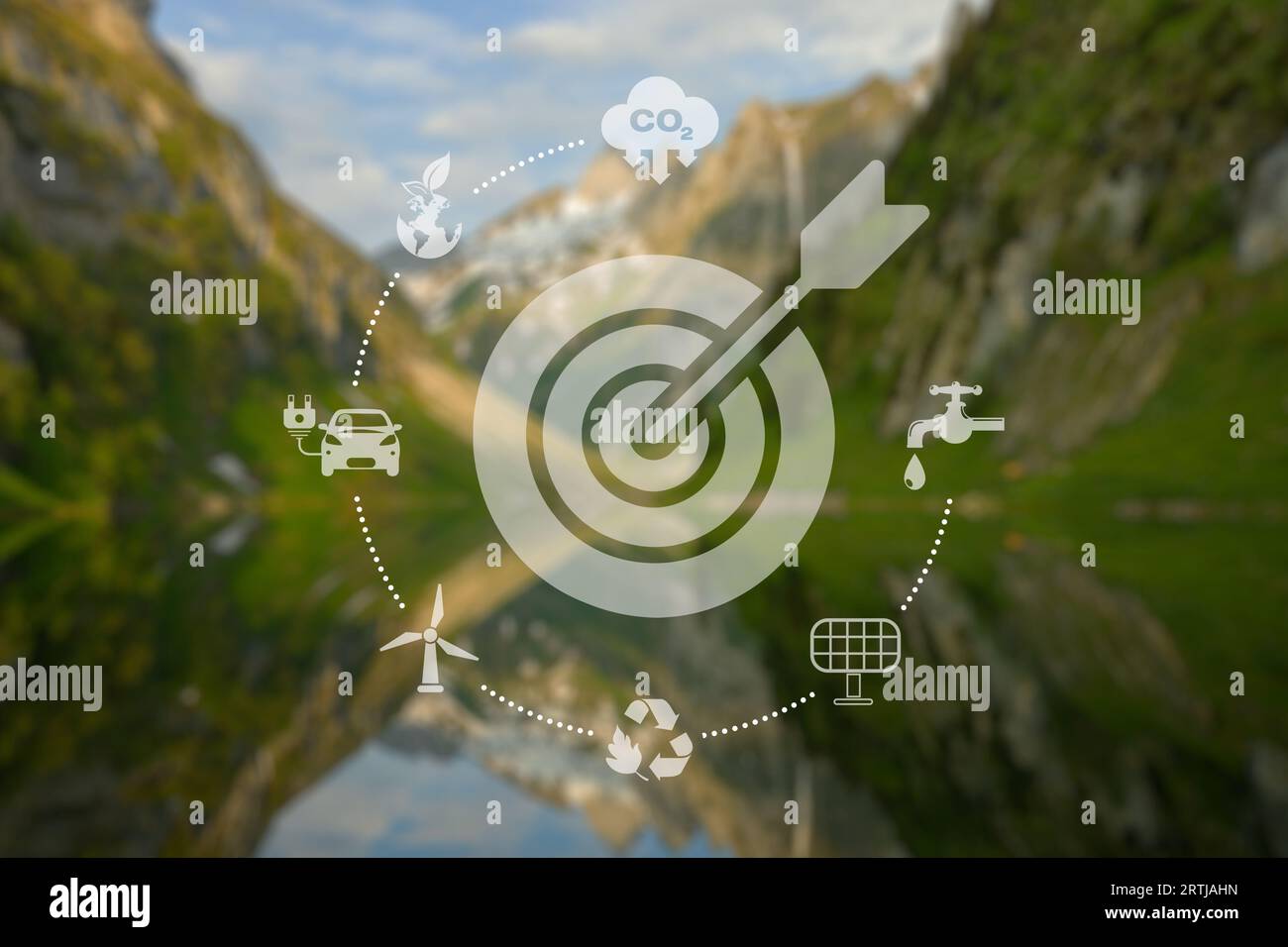 ESG, Zero Carbon Emission Environmental Technology Concept Sustainable ...