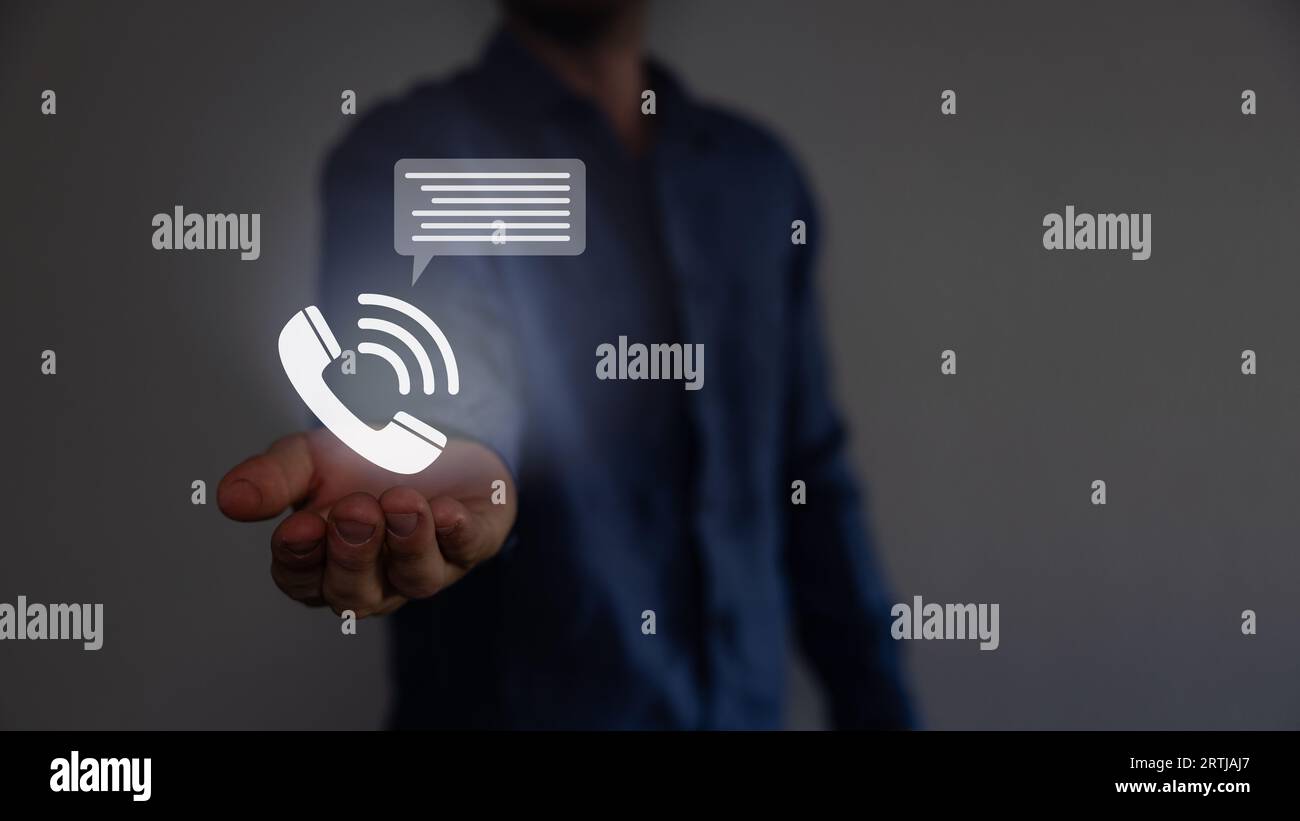 Incoming call phone hi-res stock photography and images - Alamy