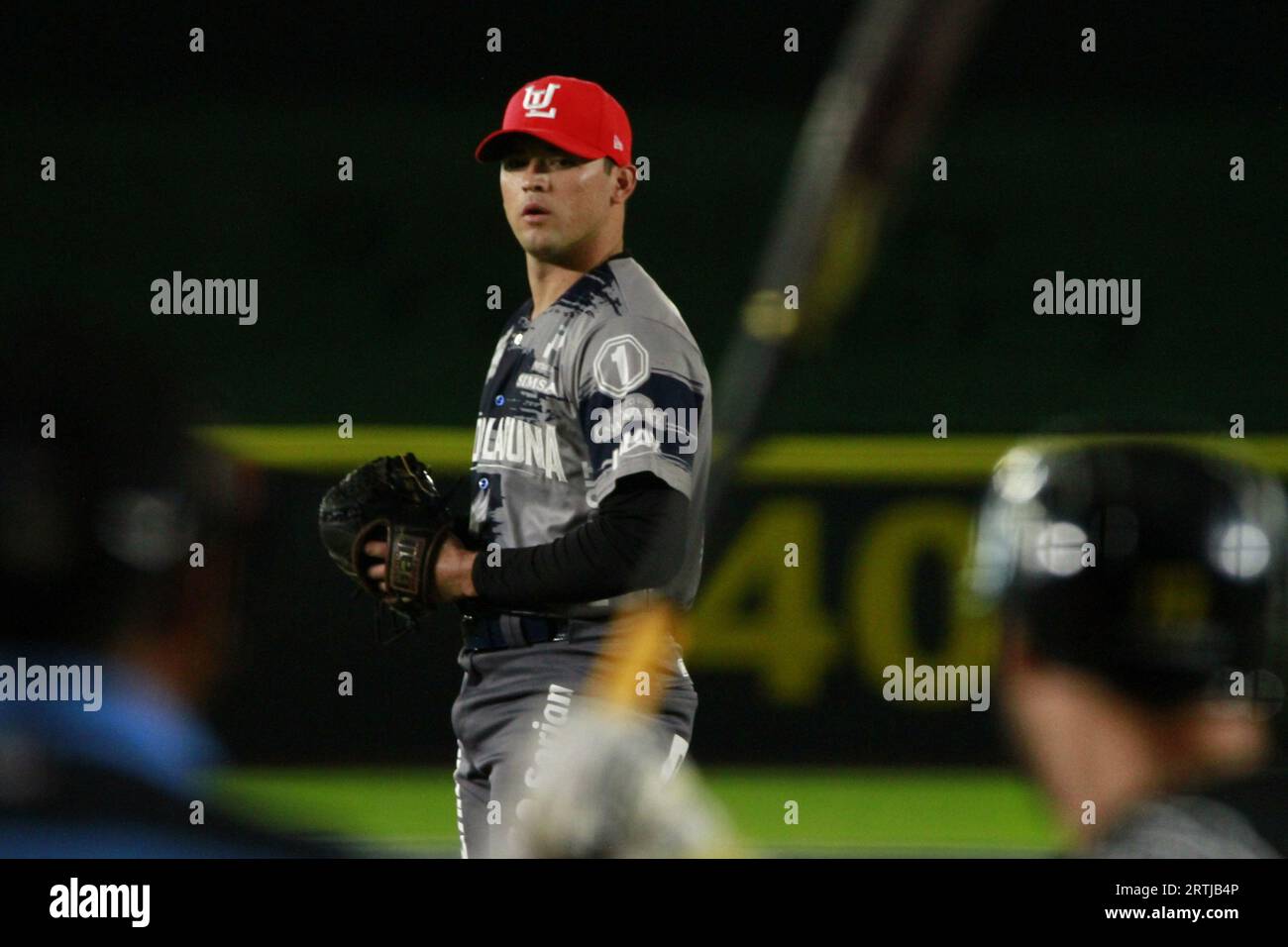 September 12, 2023, Puebla, Mexico: Luis Gamez #43 of Algodoneros of ...