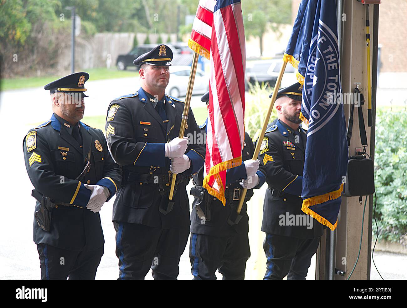 Barnstable police honor guard hi-res stock photography and images - Alamy