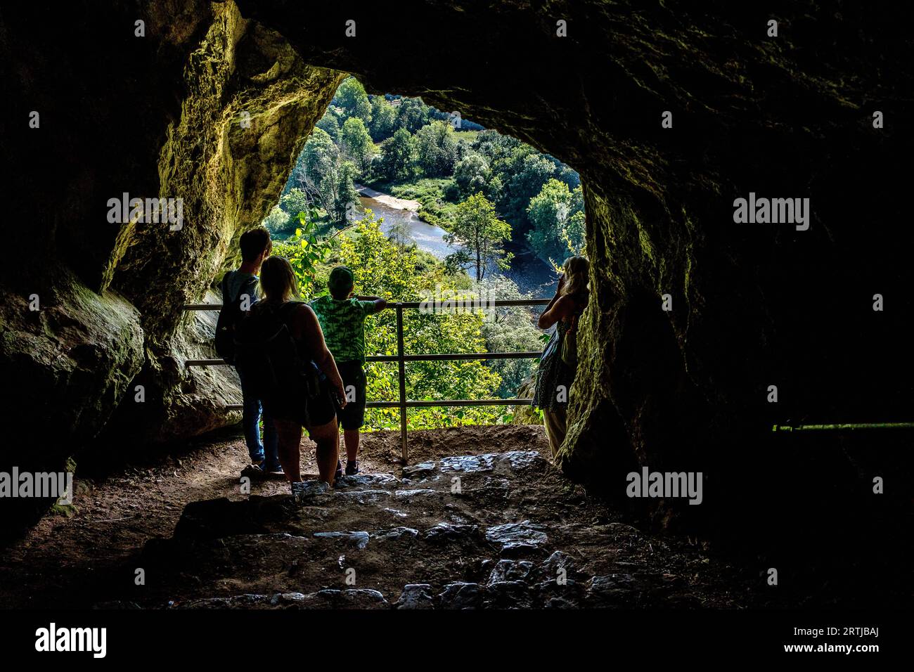 Located in the valley of the river Lesse the natural reserve of Furfooz ...