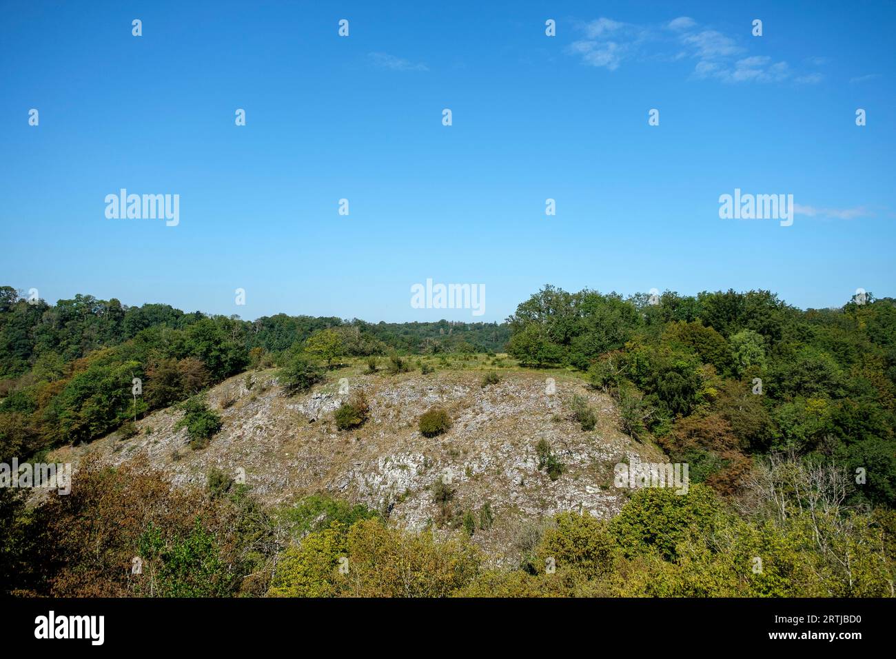 Located in the valley of the river Lesse the natural reserve of Furfooz ...