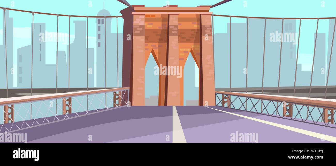 Brick arch of city bridge vector illustration Stock Vector Image & Art ...