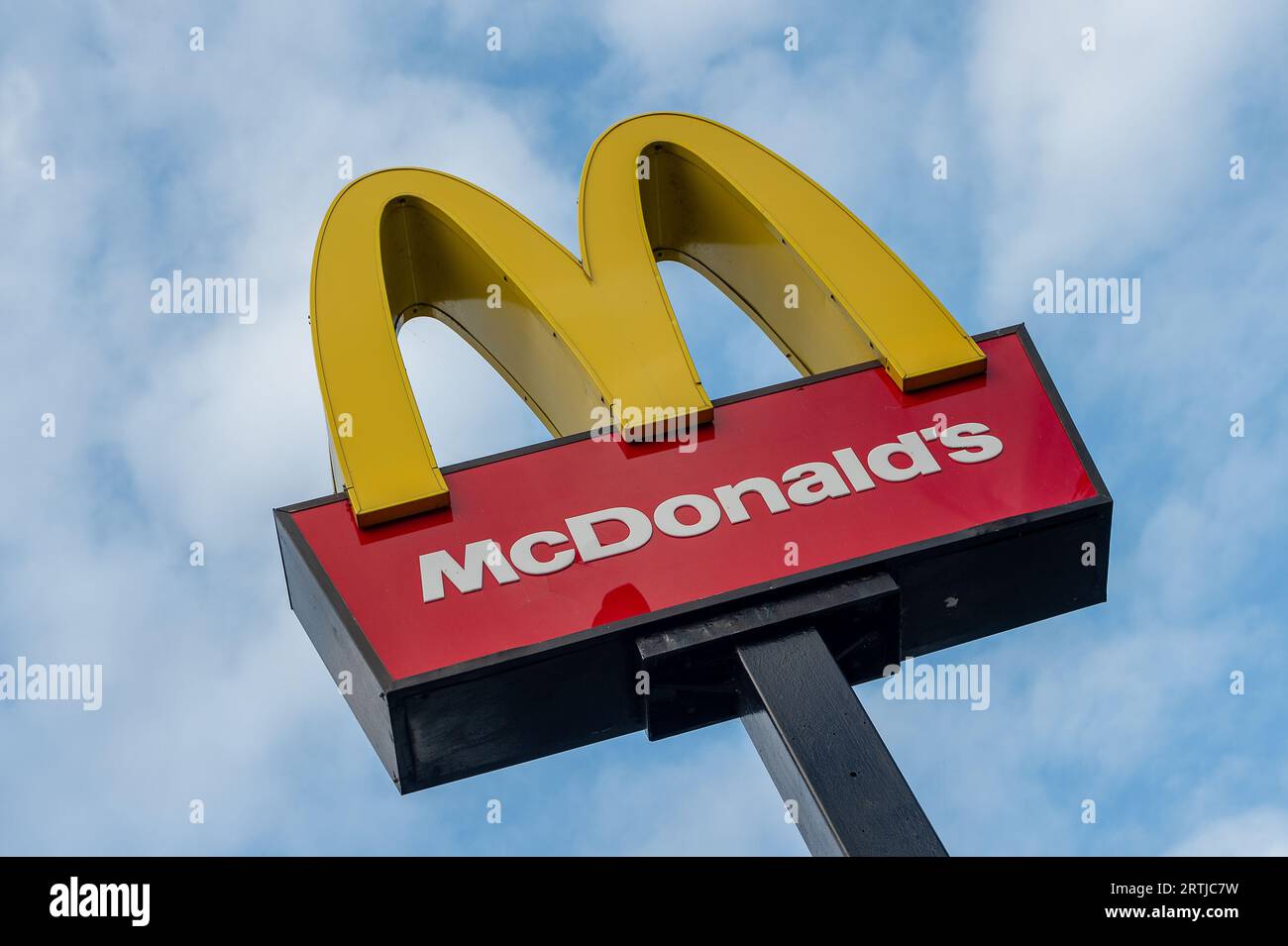 Slough, Berkshire, UK. 13th September, 2023. McDonald's are currently ...