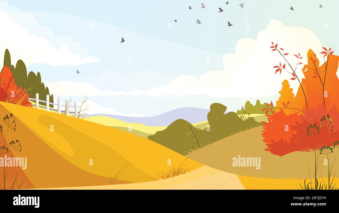 Countryside poster Cut Out Stock Images & Pictures - Alamy