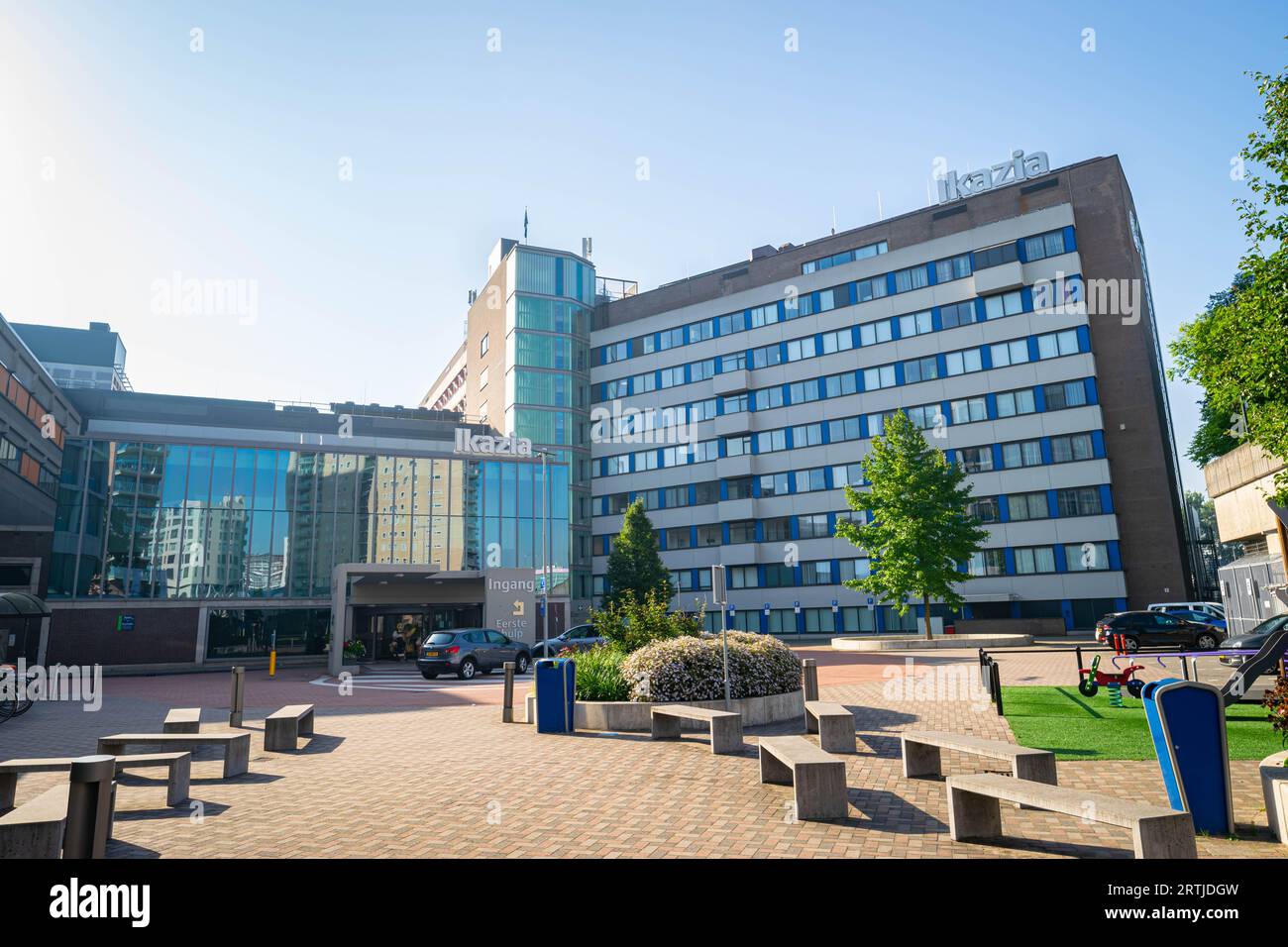 Ikazia hospital in the southern part of the city of Rotterdam, The ...