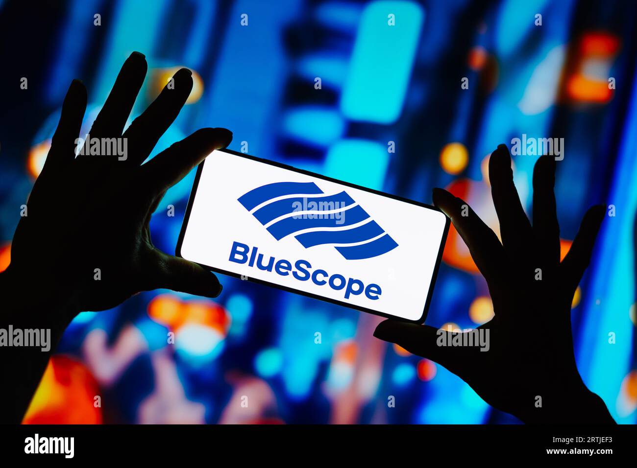 Bluescope steel logo hi-res stock photography and images - Alamy