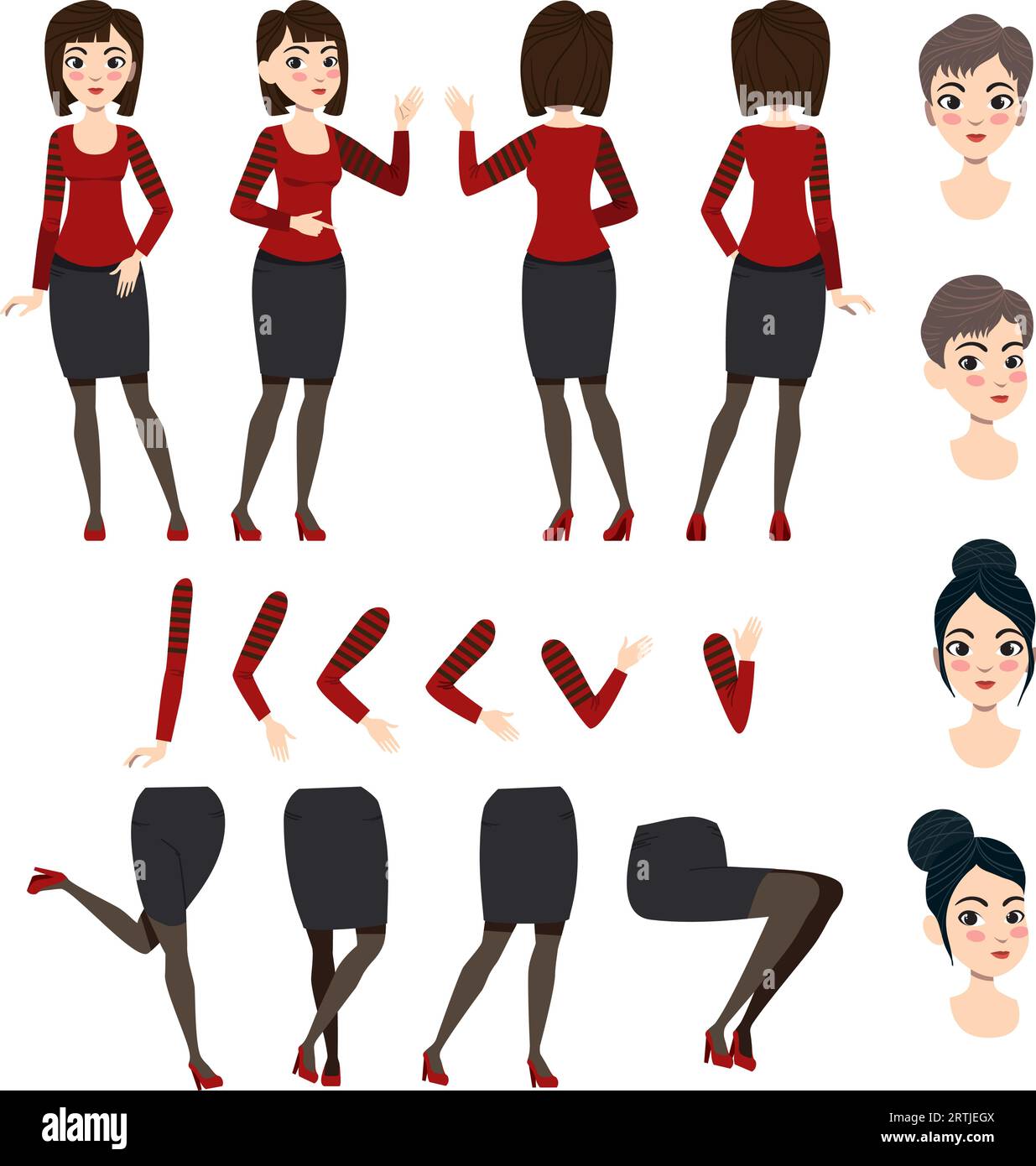 White flat serious face Cut Out Stock Images & Pictures - Alamy