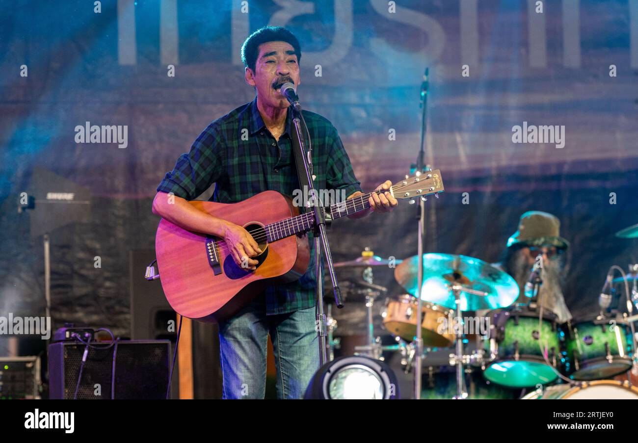 Hammer Muslim Folk Band in Thailand Stock Photo - Alamy