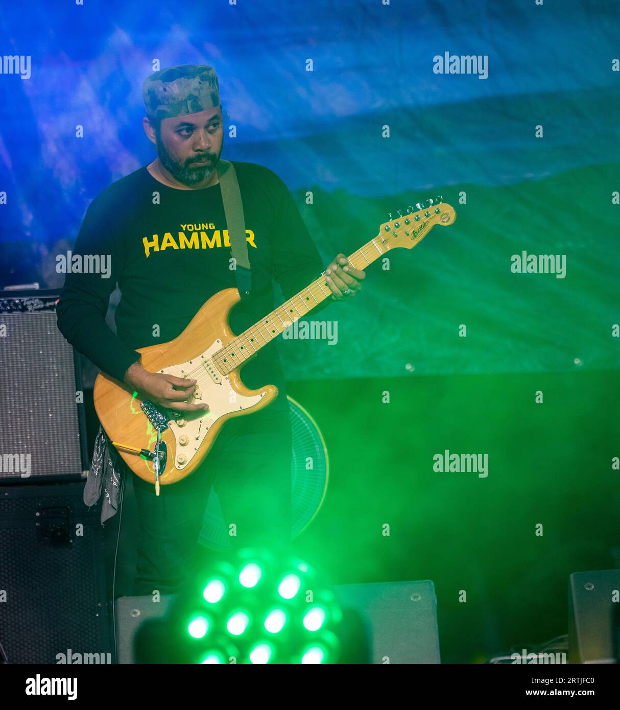 Hammer Muslim Folk Band in Thailand Stock Photo - Alamy