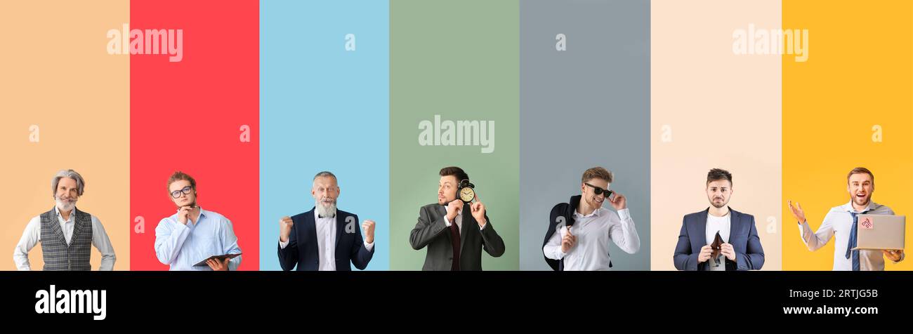 Handsome senior young businessmen hi-res stock photography and images ...