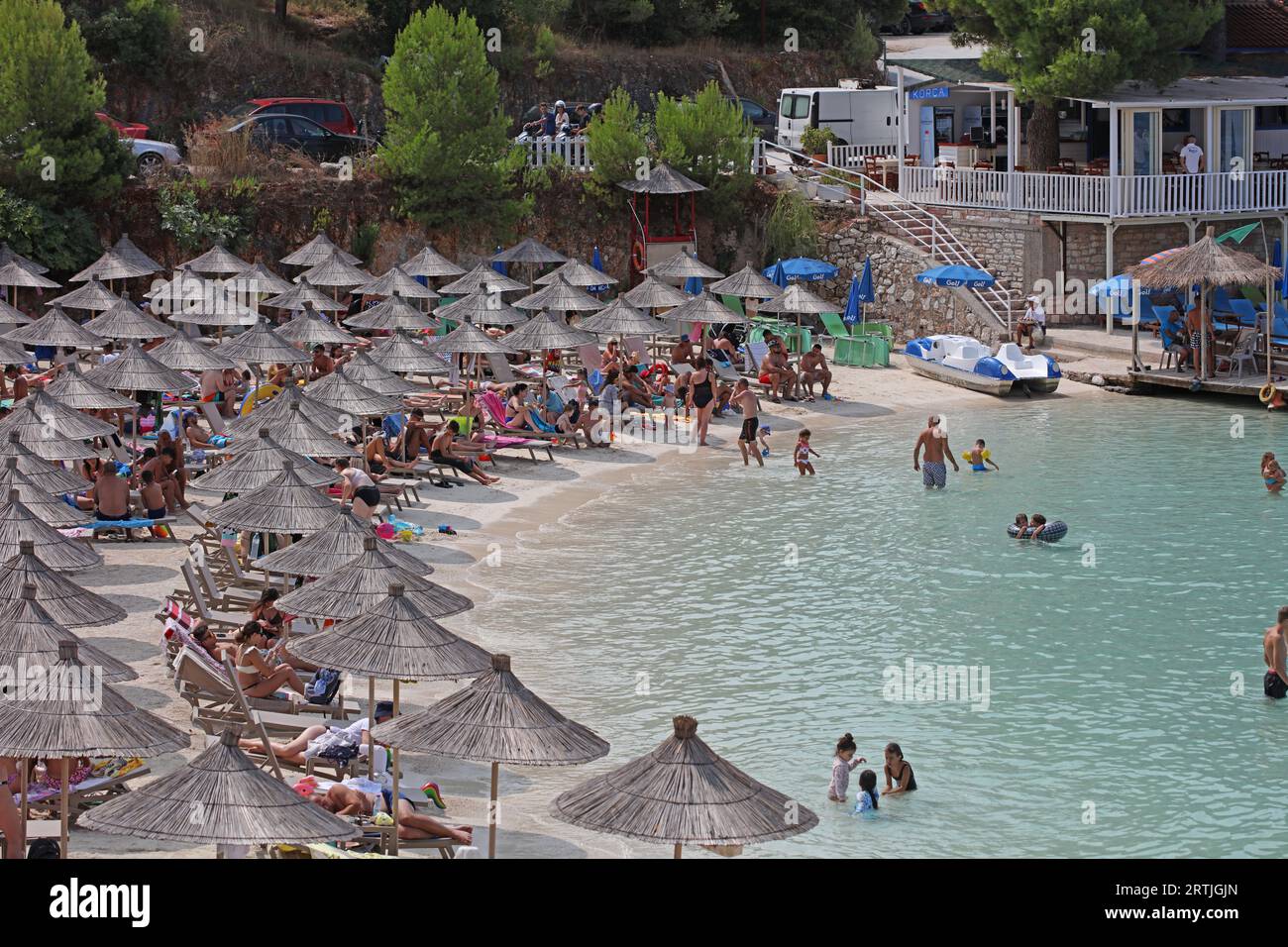 Ksamil beach, Albania, Thursday 31 August 2023 Exploring tropical ...