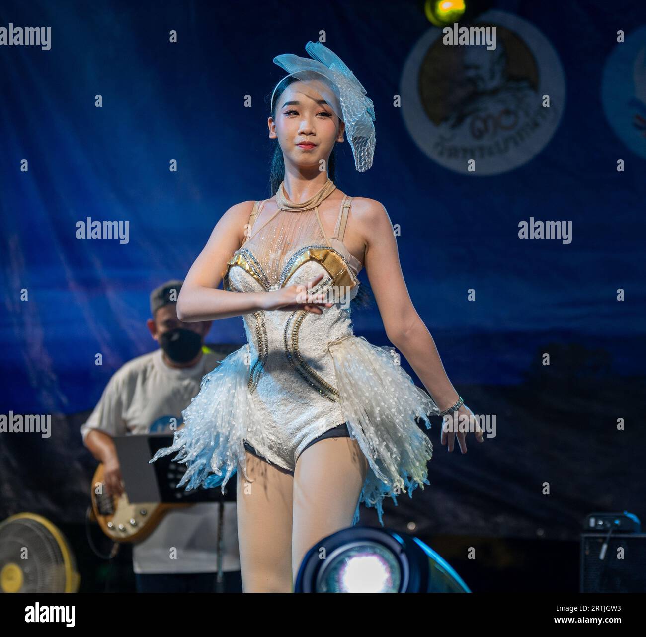 Thai Singers and Dancers on stage in Thailand Stock Photo - Alamy