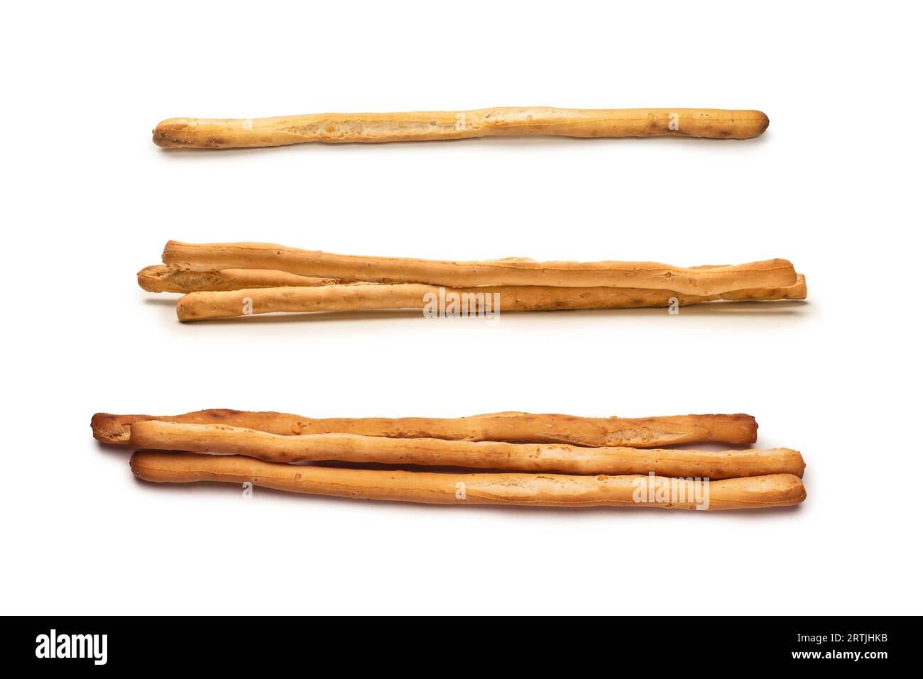Bread sticks isolated on a white background Stock Photo - Alamy