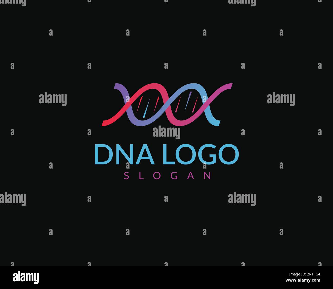 Iconic dna logo hi-res stock photography and images - Alamy
