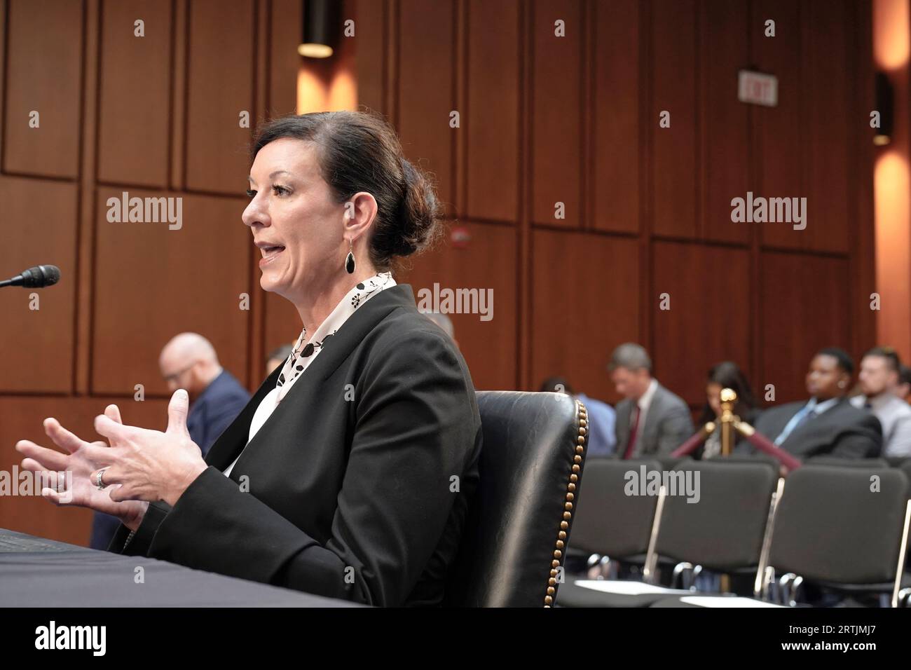 Colette Peters, director of the Federal Bureau of Prisons testifies ...