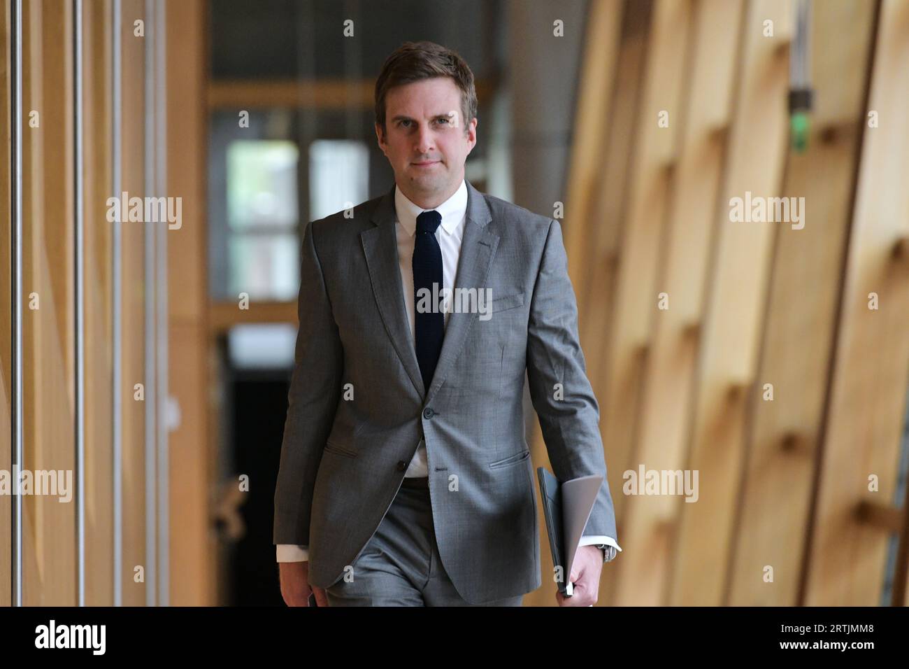 Edinburgh Scotland, UK 13 September 2023. Daniel Johnson Scottish ...