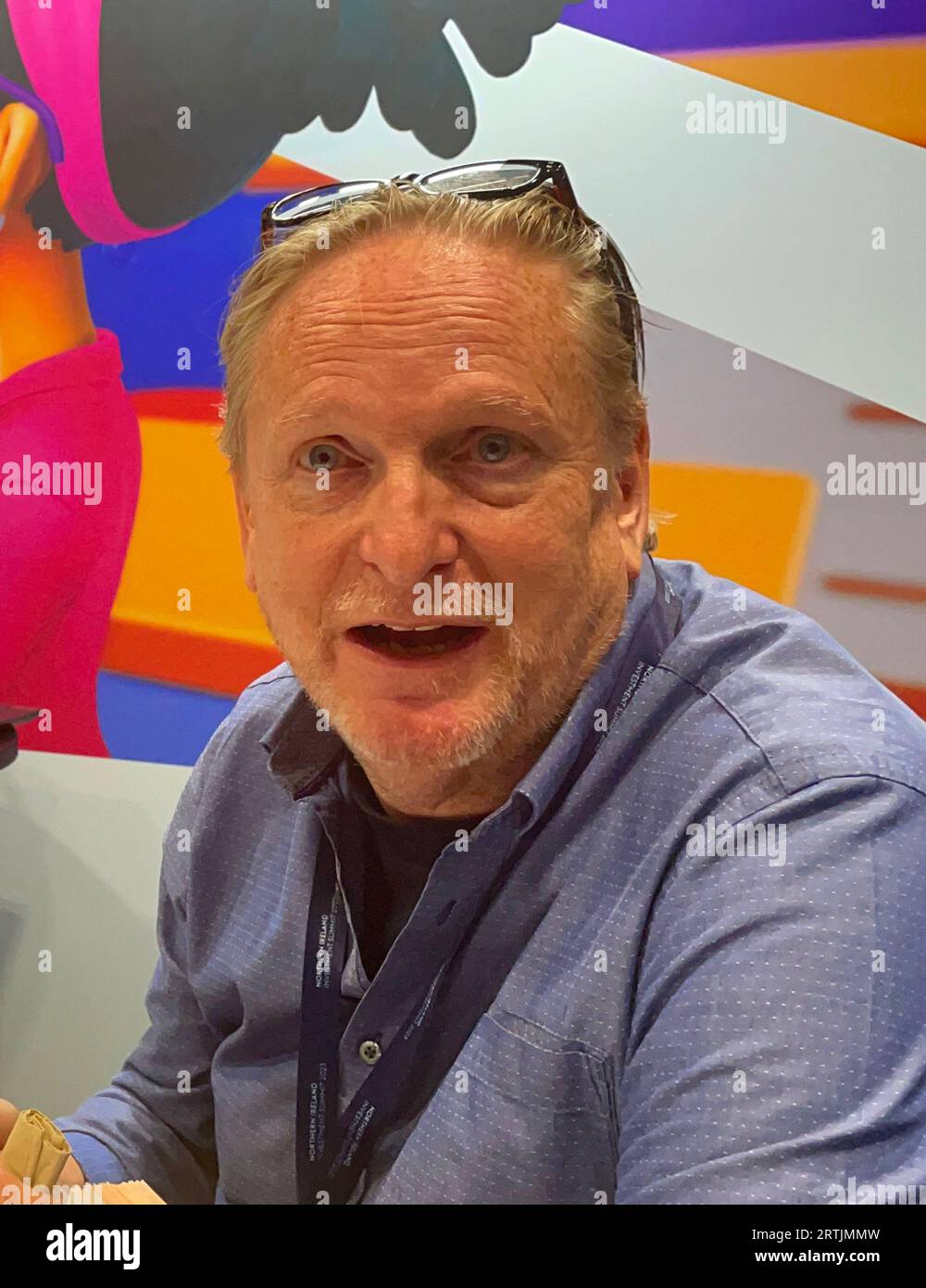 Phil Morrow, chief executive of animation company Retinize, during the ...