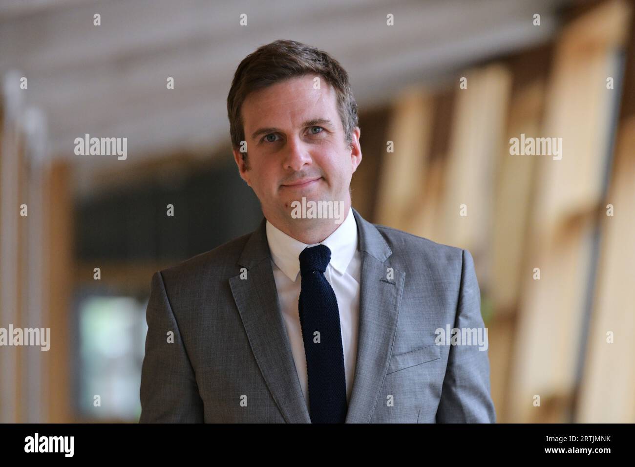 Edinburgh Scotland, UK 13 September 2023. Daniel Johnson Scottish ...