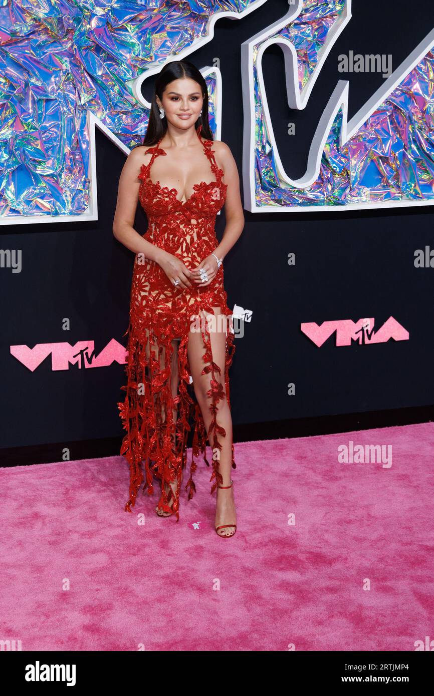 12 September 2023 - Newark, New Jersey - Selena Gomez. 2023 MTV Video ...