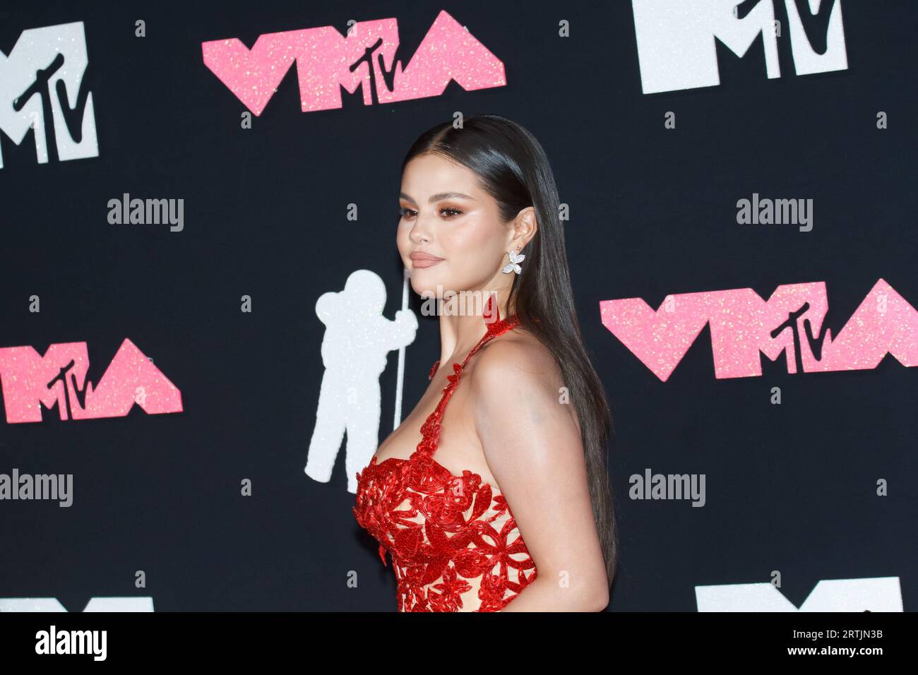 12 September 2023 - Newark, New Jersey - Selena Gomez. 2023 MTV Video ...