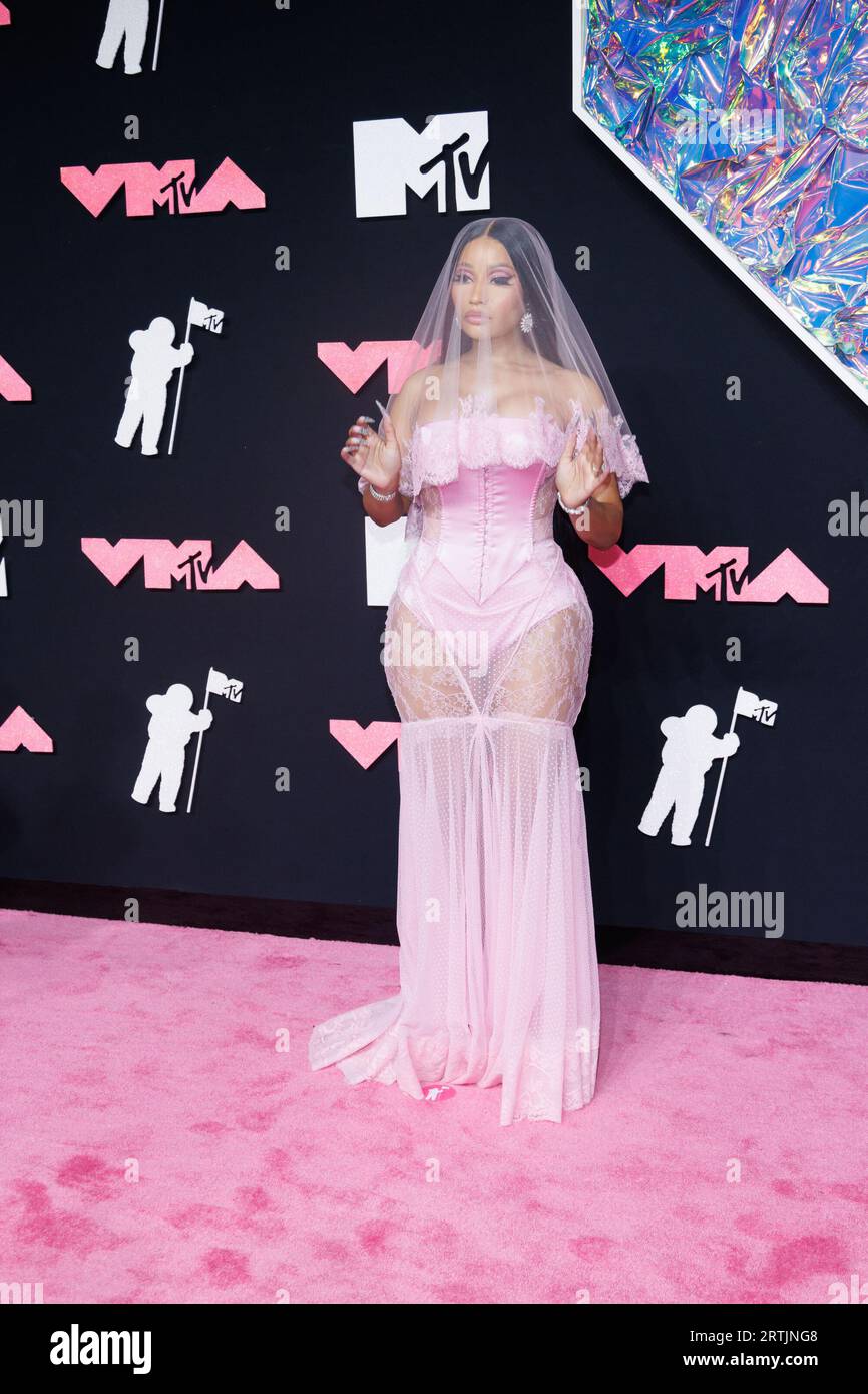12 September 2023 - Newark, New Jersey - Nicki Minaj. 2023 MTV Video ...