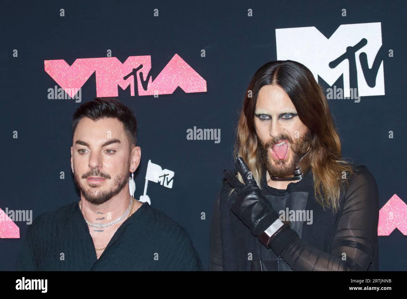12 September 2023 - Newark, New Jersey - Jared Leto. 2023 MTV Video ...