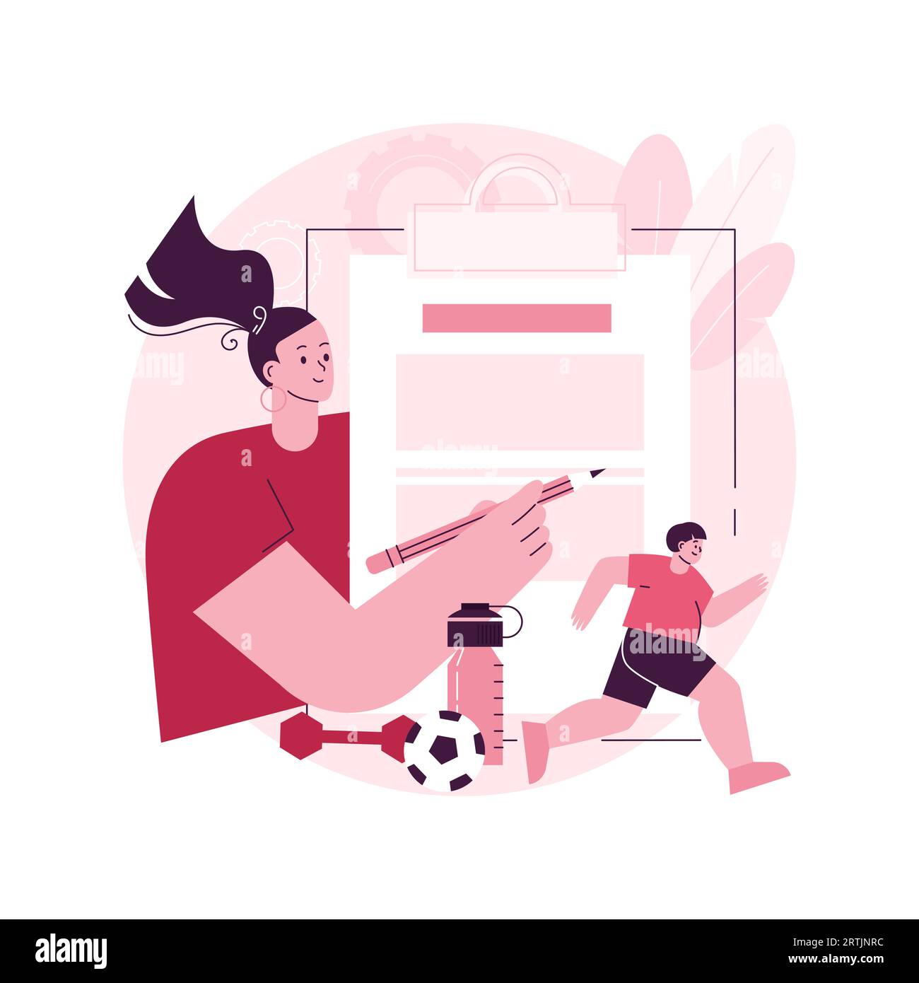 Overweight children gym hi-res stock photography and images - Alamy