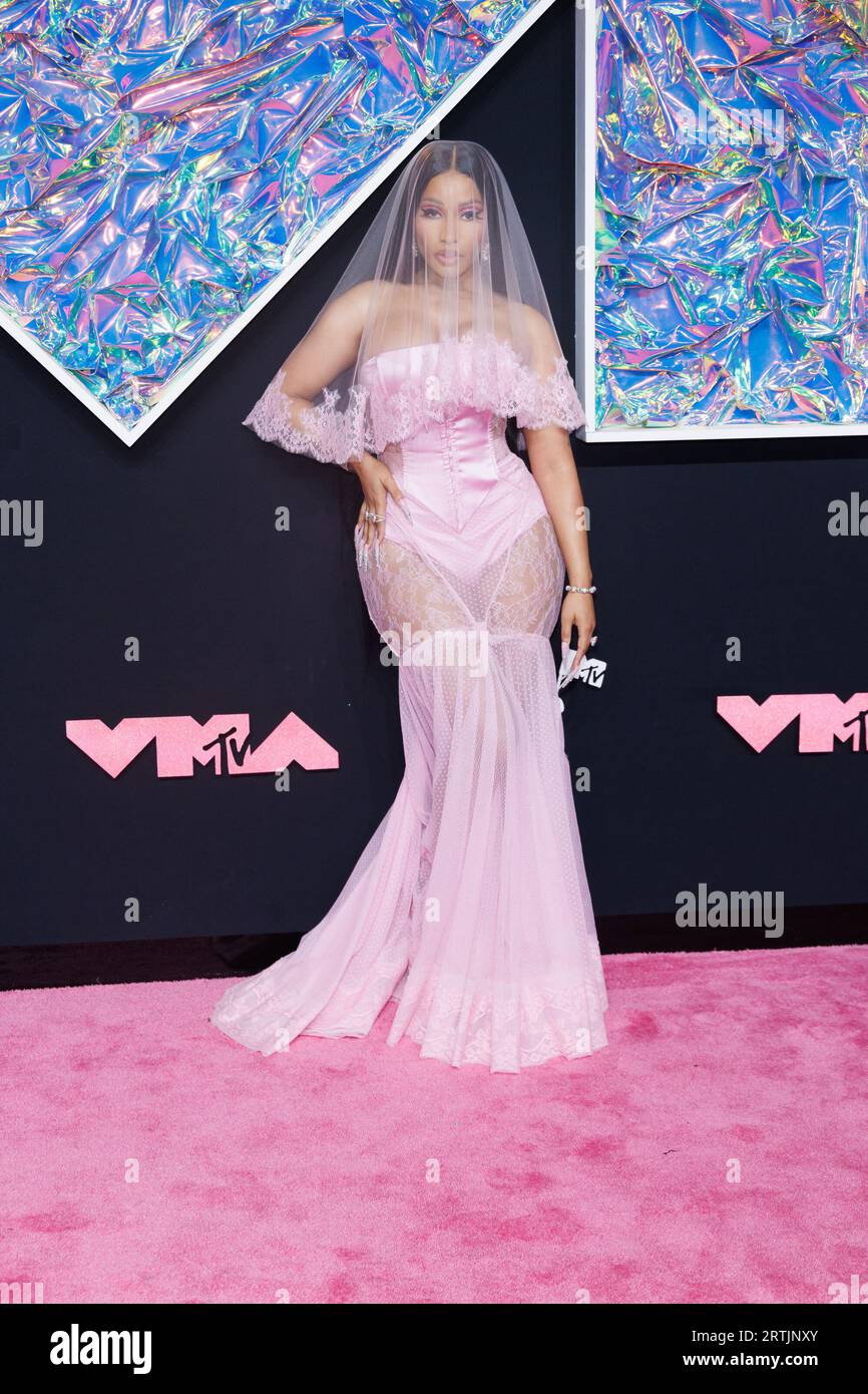 12 September 2023 - Newark, New Jersey - Nicki Minaj. 2023 MTV Video ...