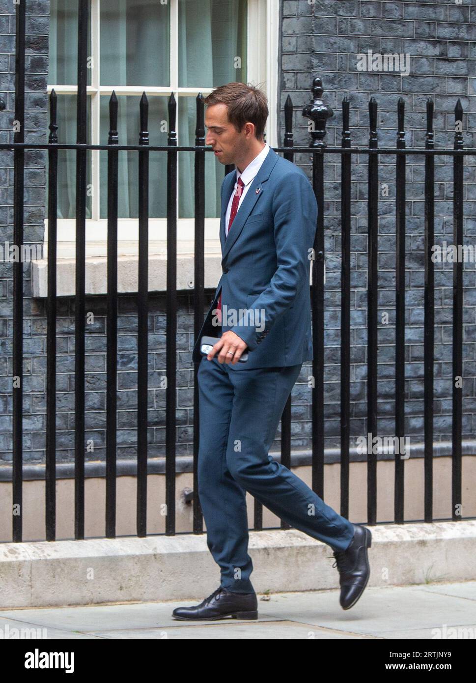 London, England, UK. 12th Sep, 2023. Special Adviser to UK Prime ...