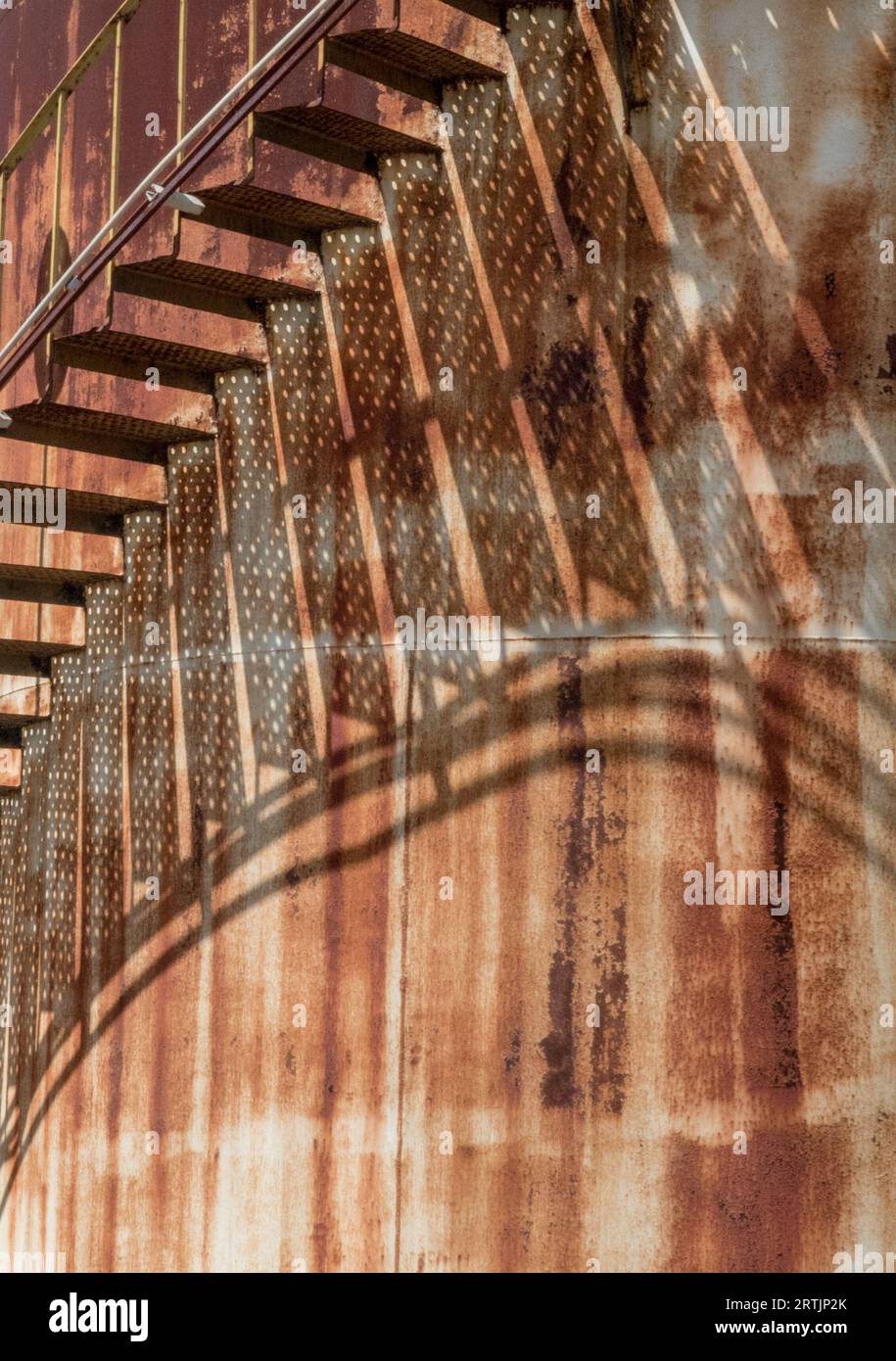 The abandoned Commonwealth Oil Refining Company, Inc. (CORCO) sits on ...