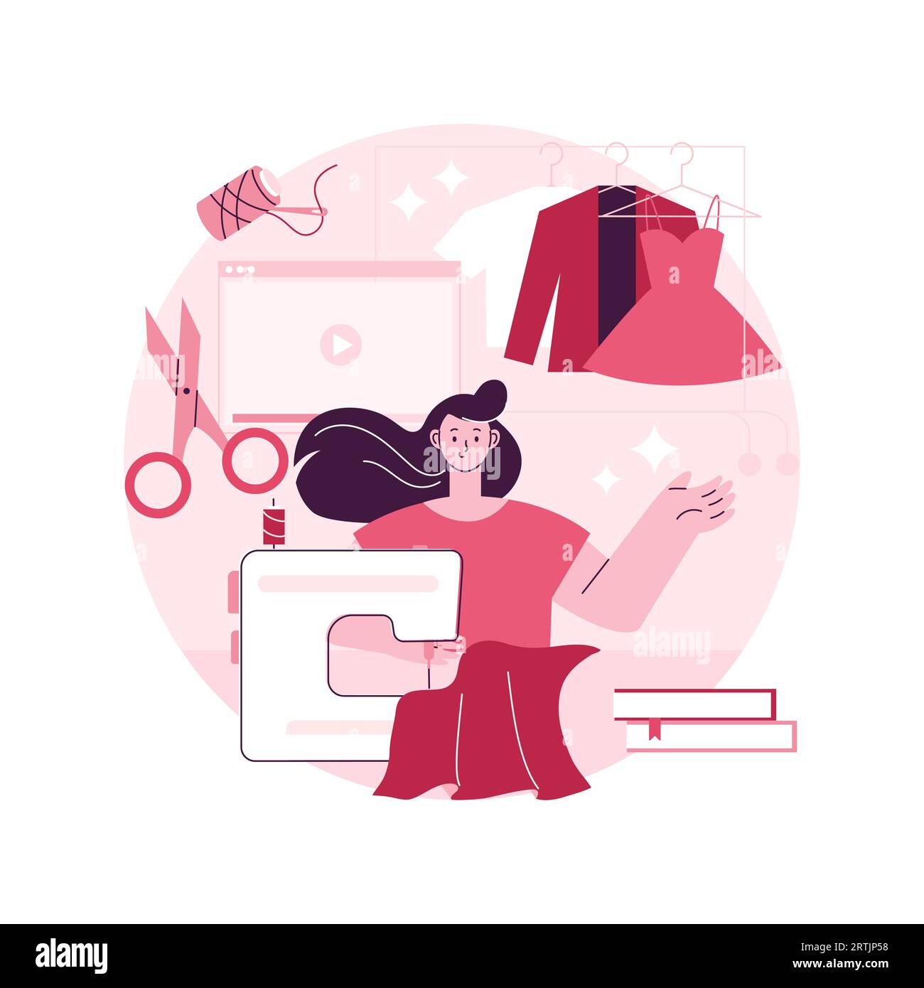 Handicraft classes Stock Vector Images - Alamy