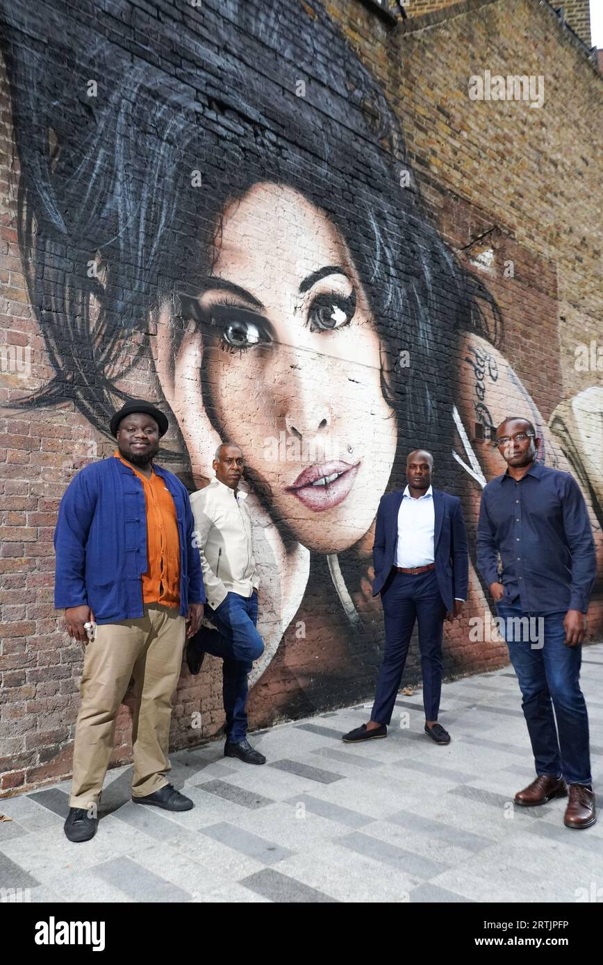 (left to right) Ade Omotayo, Dale Davis, Nathan Allen and Hawi Gondwe ...