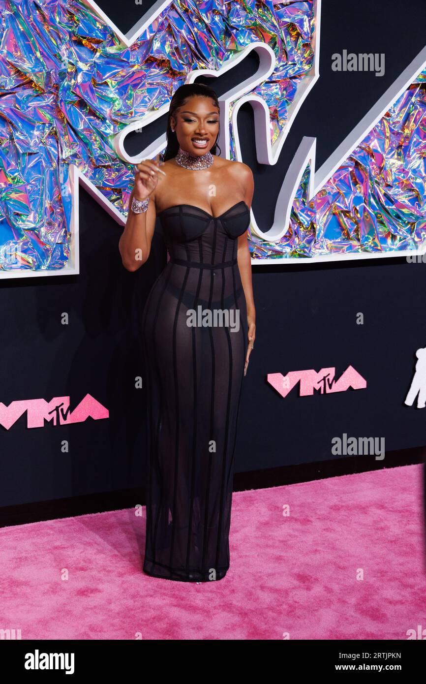 12 September 2023 - Newark, New Jersey - Megan Thee Stallion. 2023 MTV ...