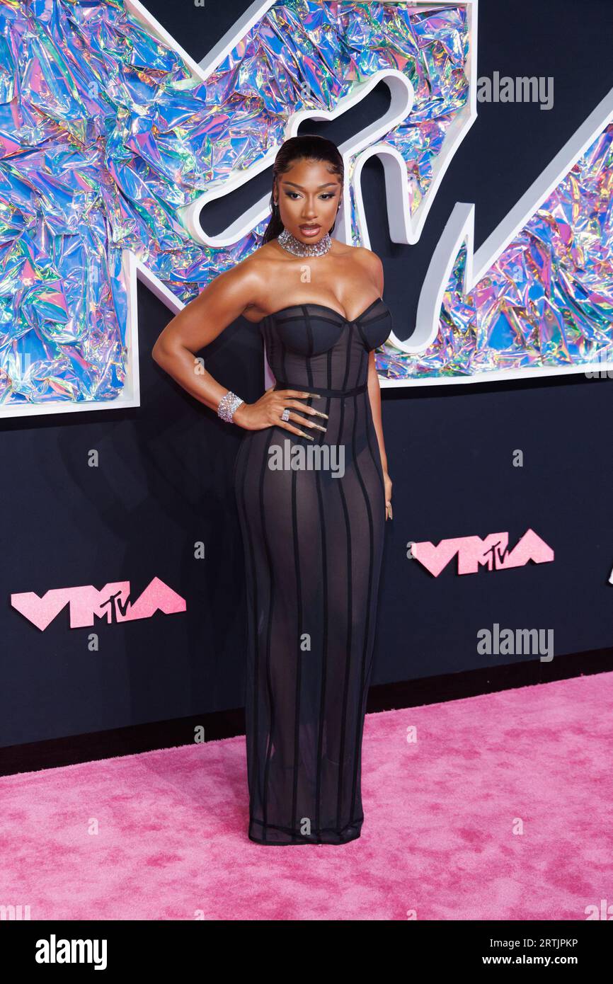 12 September 2023 - Newark, New Jersey - Megan Thee Stallion. 2023 MTV ...