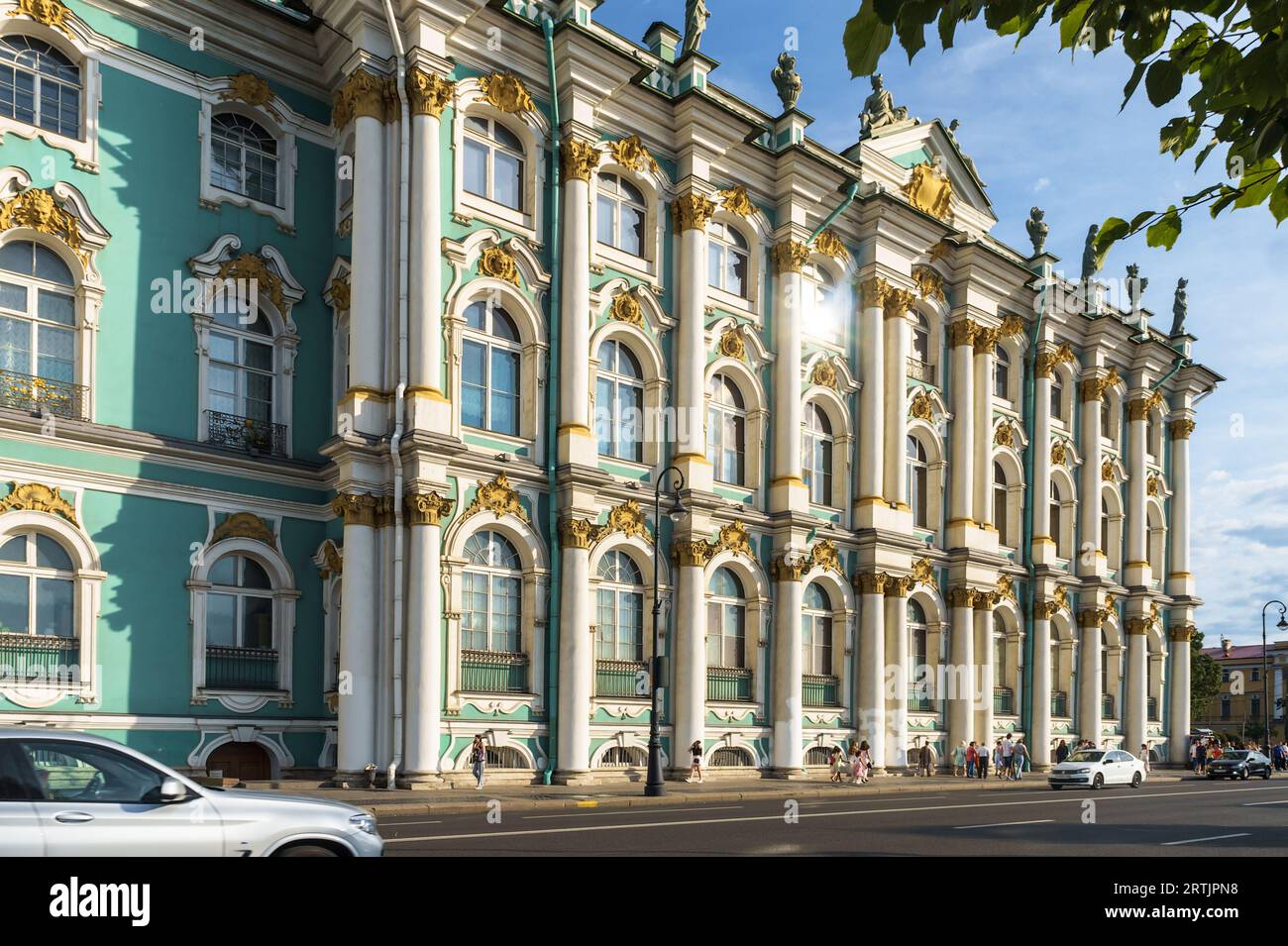 St. Petersburg, Russia, July 16, 2023. Winter Palace. Russia's Imperial ...