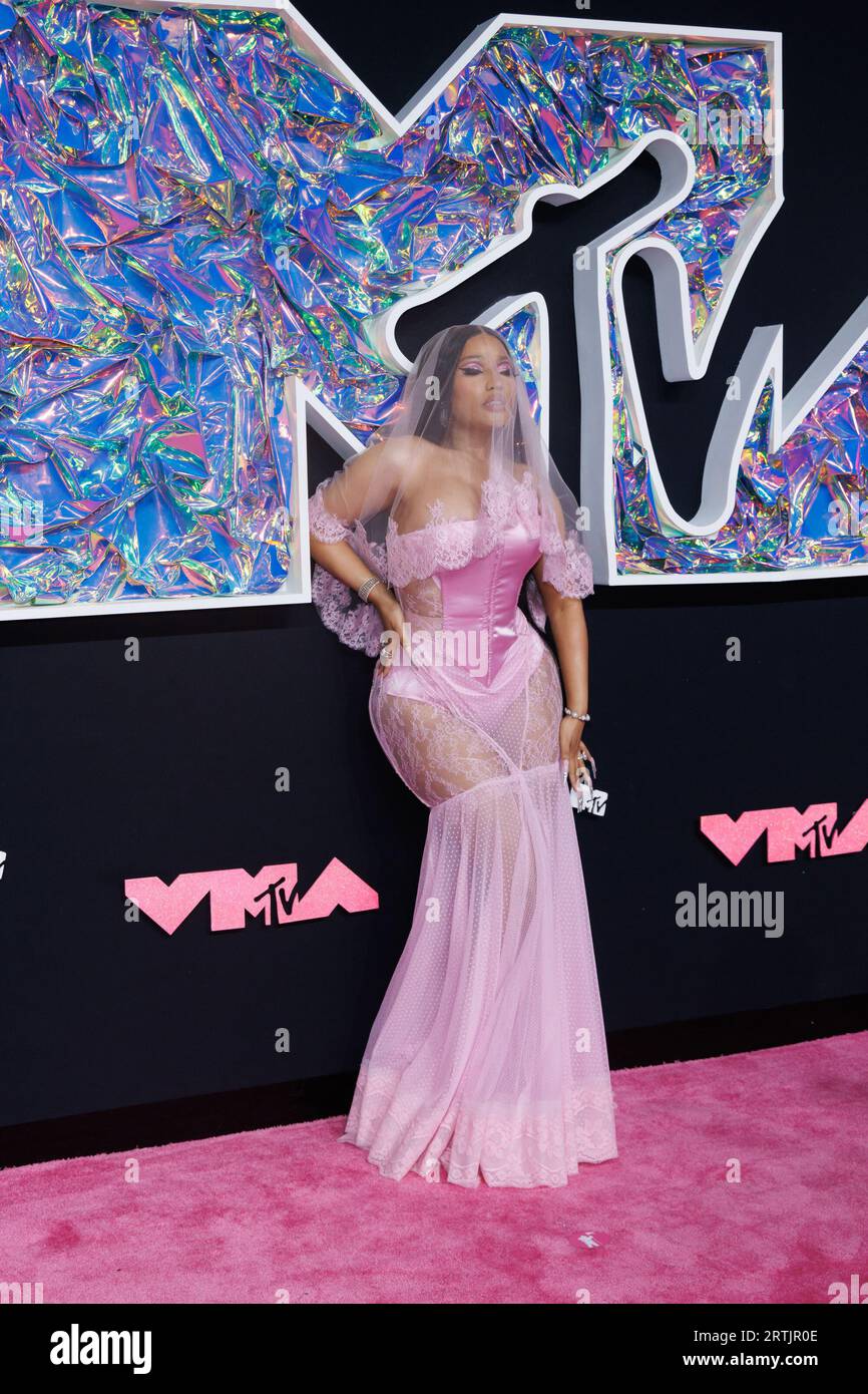 12 September 2023 - Newark, New Jersey - Nicki Minaj. 2023 MTV Video ...