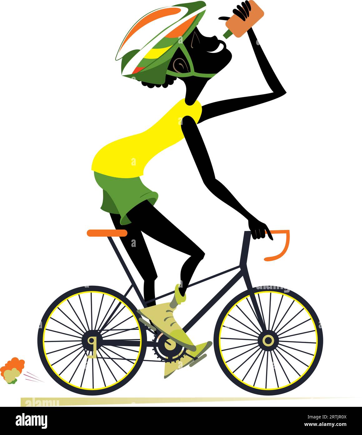 Teenager bicycle helmet Stock Vector Images - Alamy