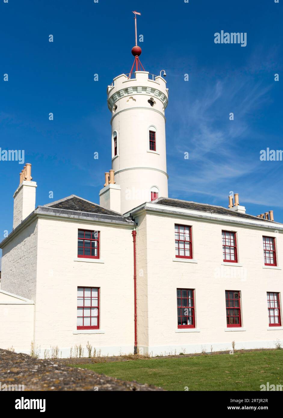 Arbroath Signal Tower Museum, Arbroath, Angus, Scotland, UK Stock Photo ...