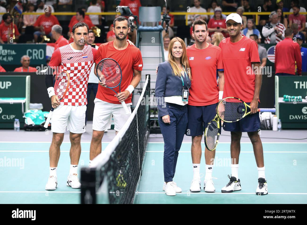Split, Croatia. 13th Sep, 2023. SPLIT, CROATIA - SEPTEMBER 13: (L-R ...