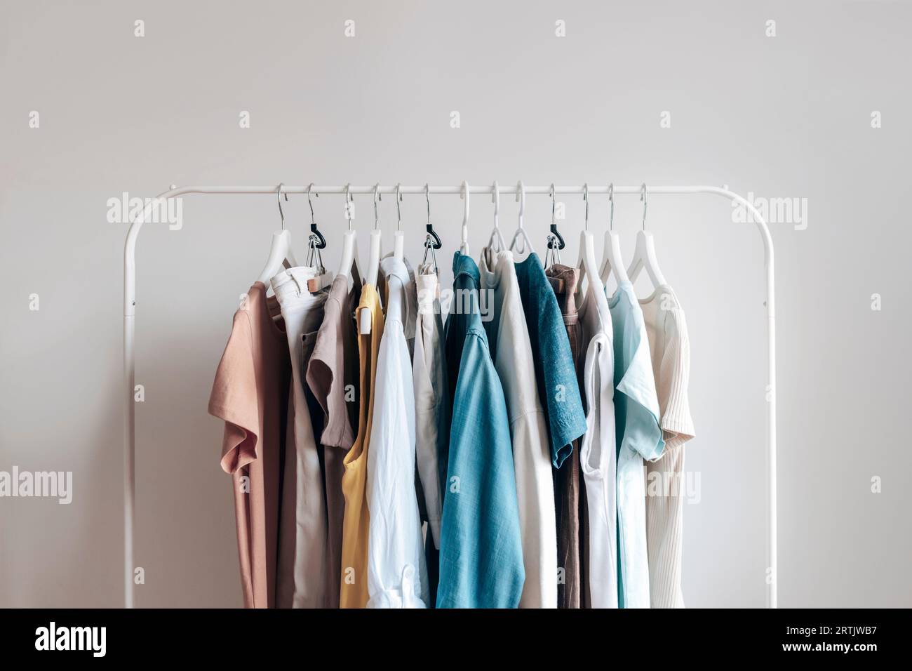 Womens wardrobe collection hi-res stock photography and images - Alamy