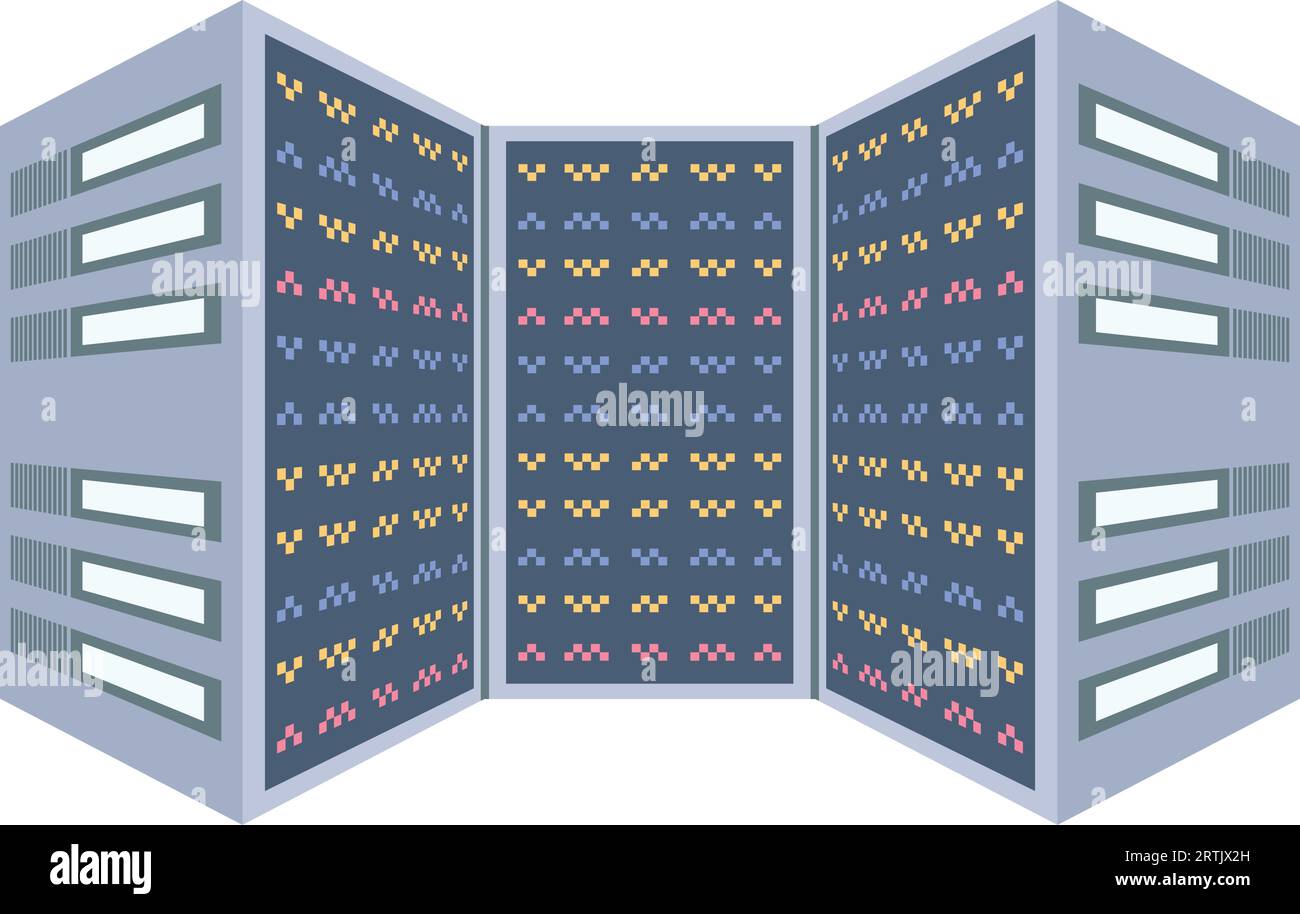 Server Room Database System Server Racks Data Protection Internet