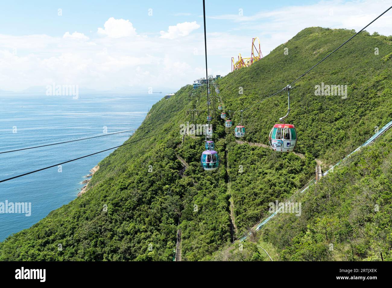 Cable car in hong kong hi-res stock photography and images - Alamy