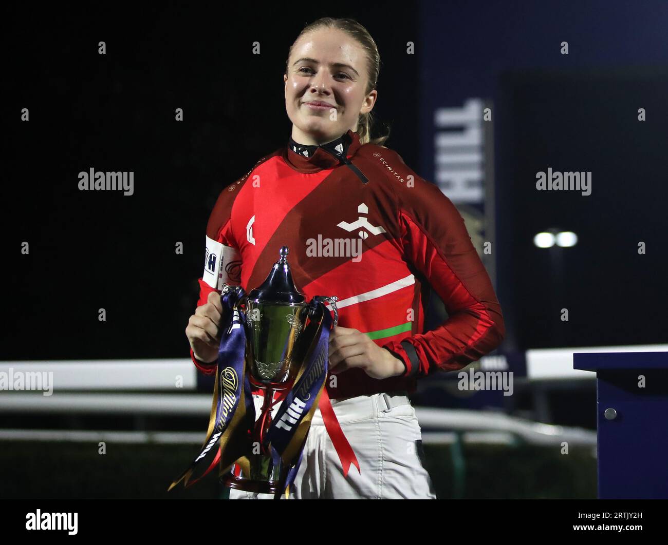Saffie Osborne celebrates becoming champion of the Racing League at ...