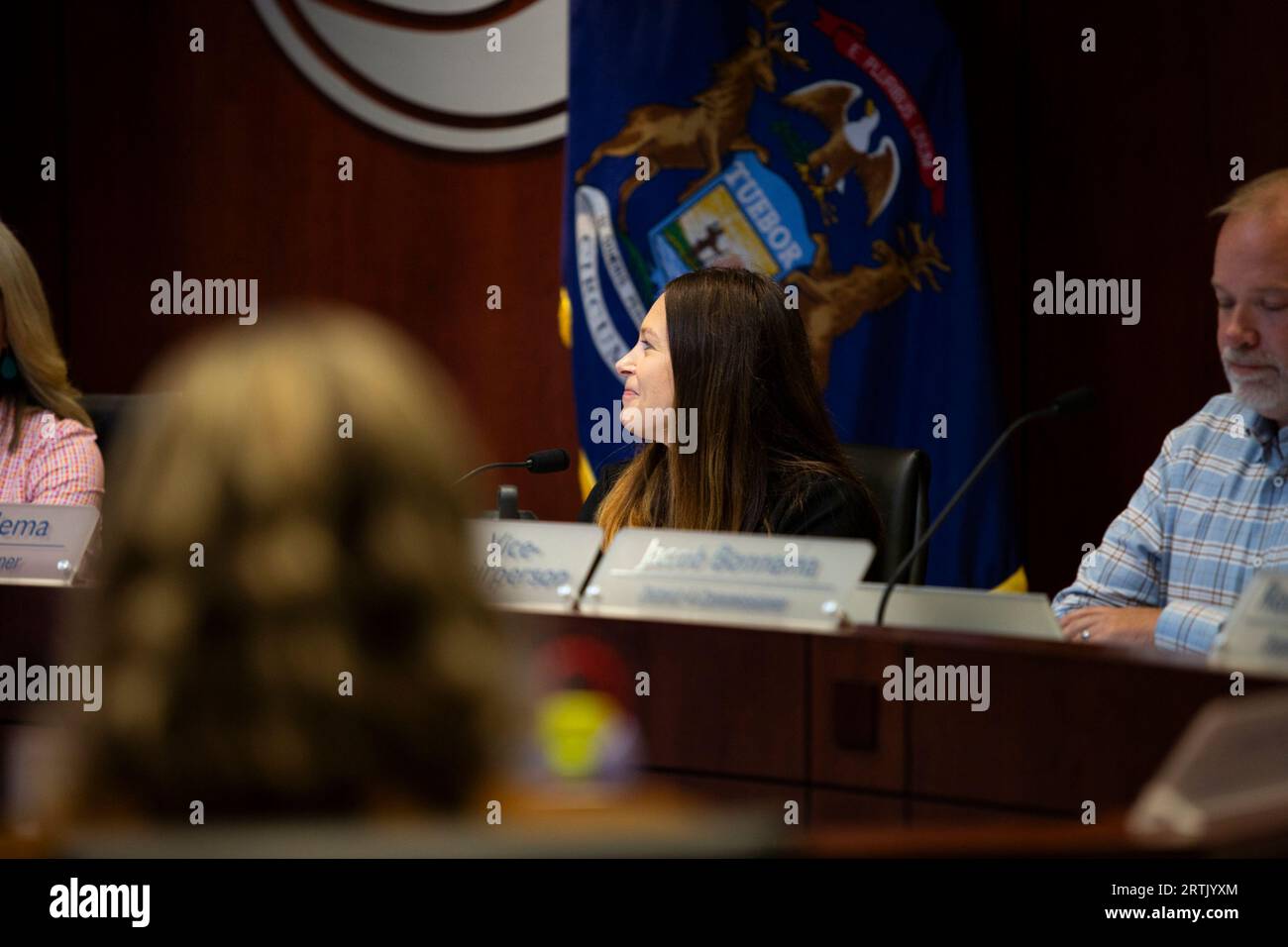 Ottawa County, Mich., Board of Commissioners member Allison Miedema ...