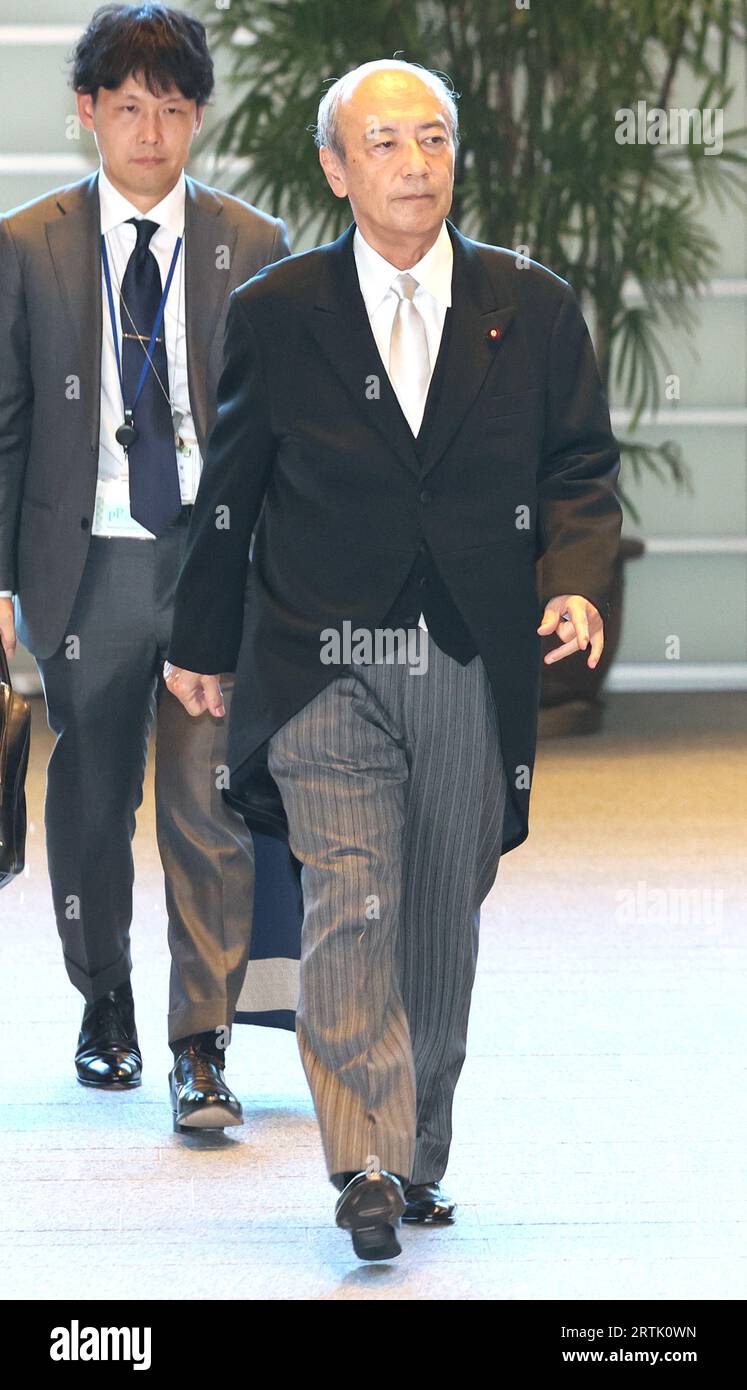 Tokyo, Japan. 13th Sep, 2023. Newly appointed Japanese Justice Minister ...
