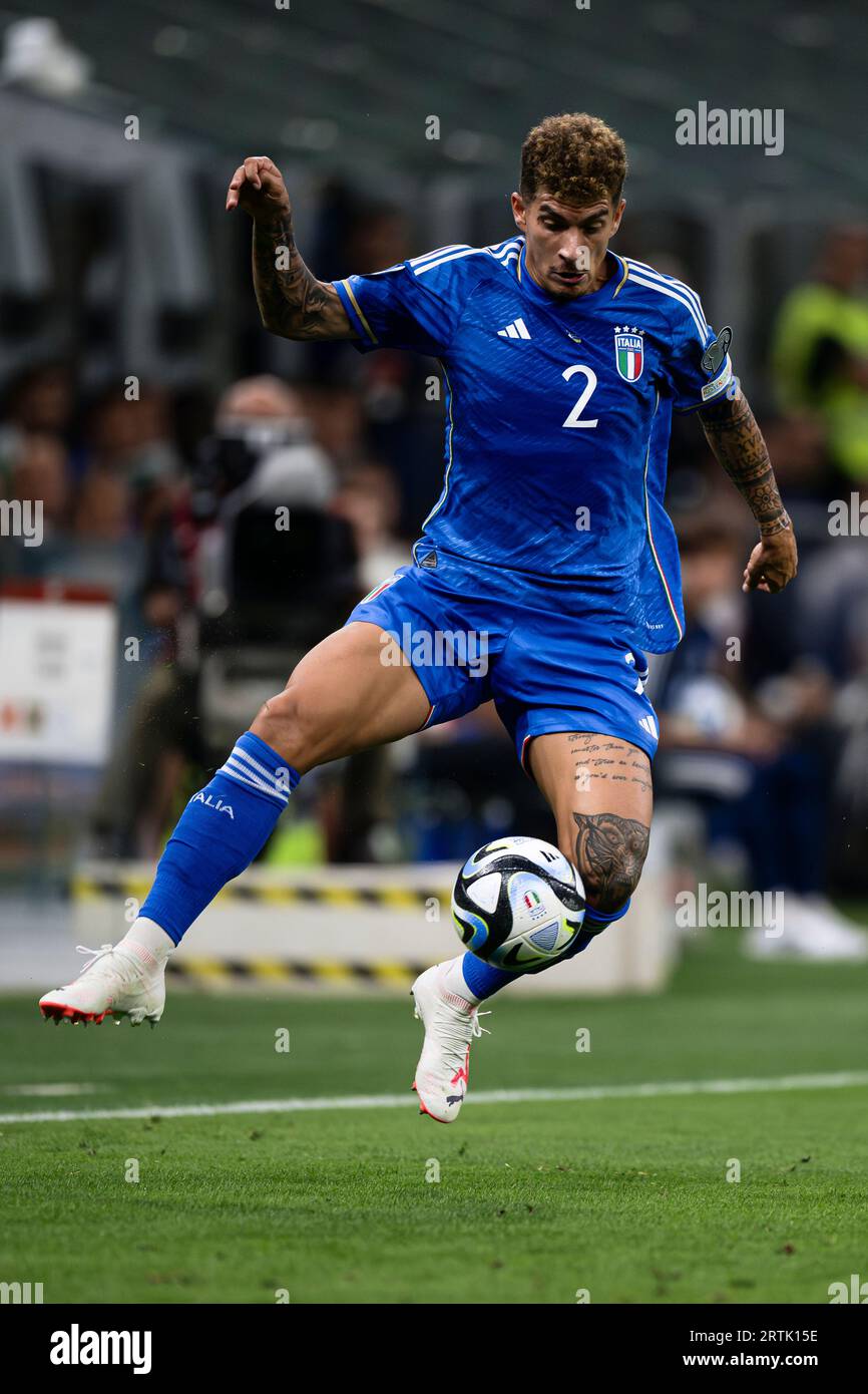 Giovanni Di Lorenzo of Italy in action during the UEFA EURO 2024 ...
