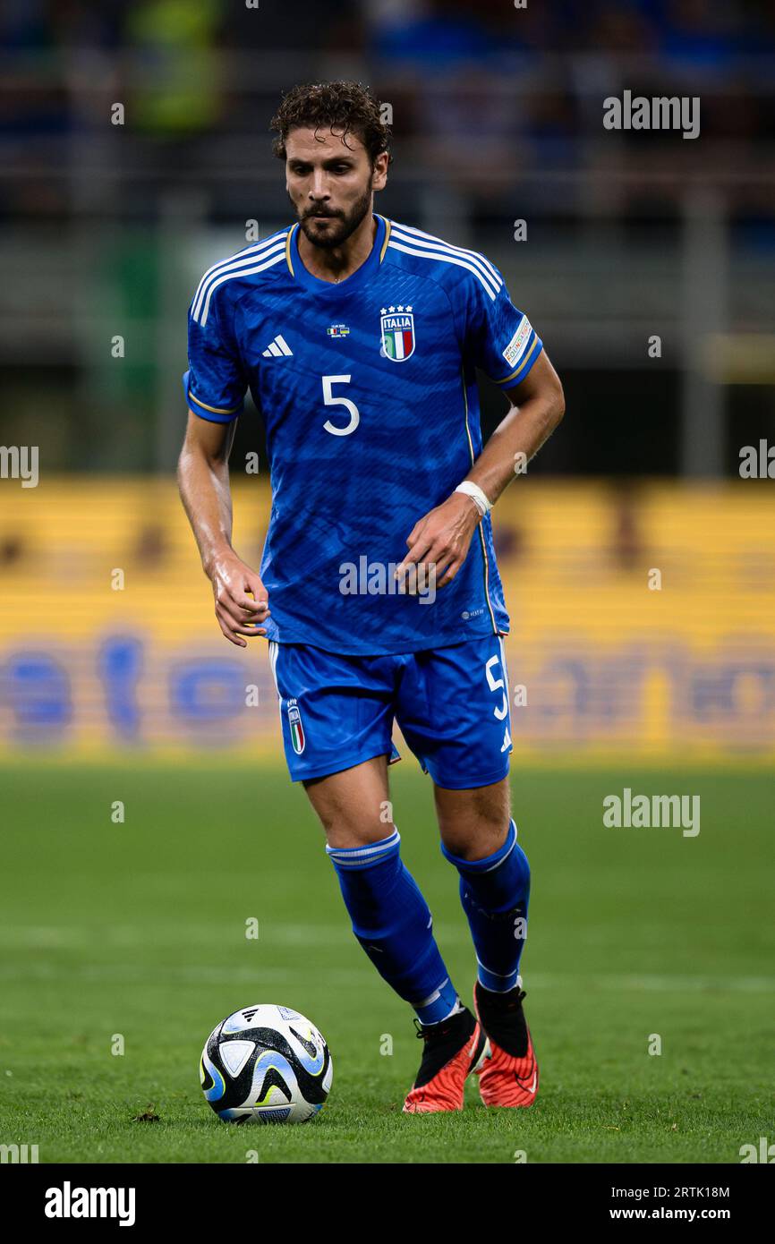 Manuel Locatelli of Italy in ction during the UEFA EURO 2024 European ...