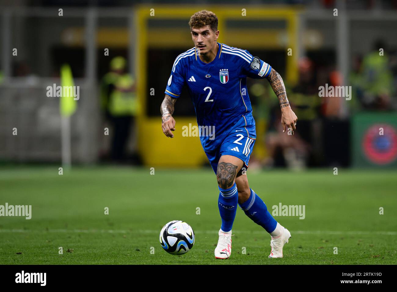 Giovanni Di Lorenzo of Italy in action during the UEFA EURO 2024 ...