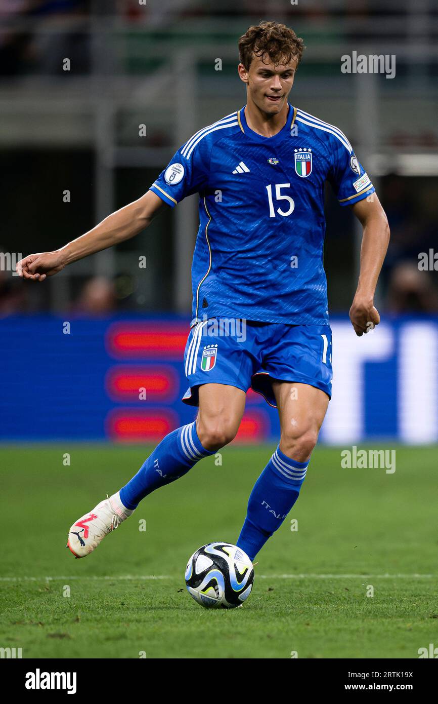 Giorgio Scalvini of Italy in action during the UEFA EURO 2024 European ...